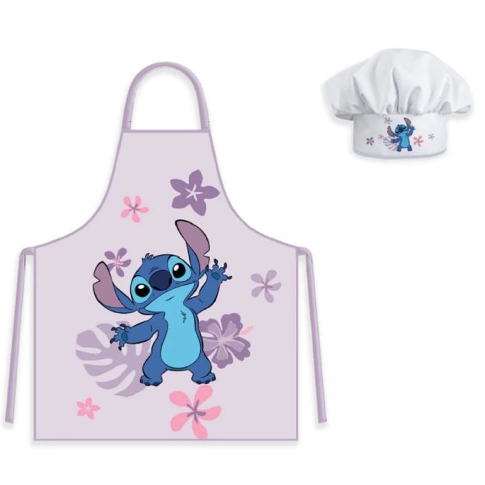 Lilo & Stitch Pink Apron and Toque - Special-Day.ch